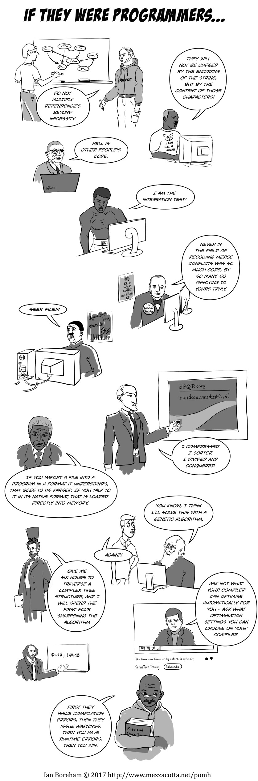 If Famous People Were Programmers R Programmerhumor